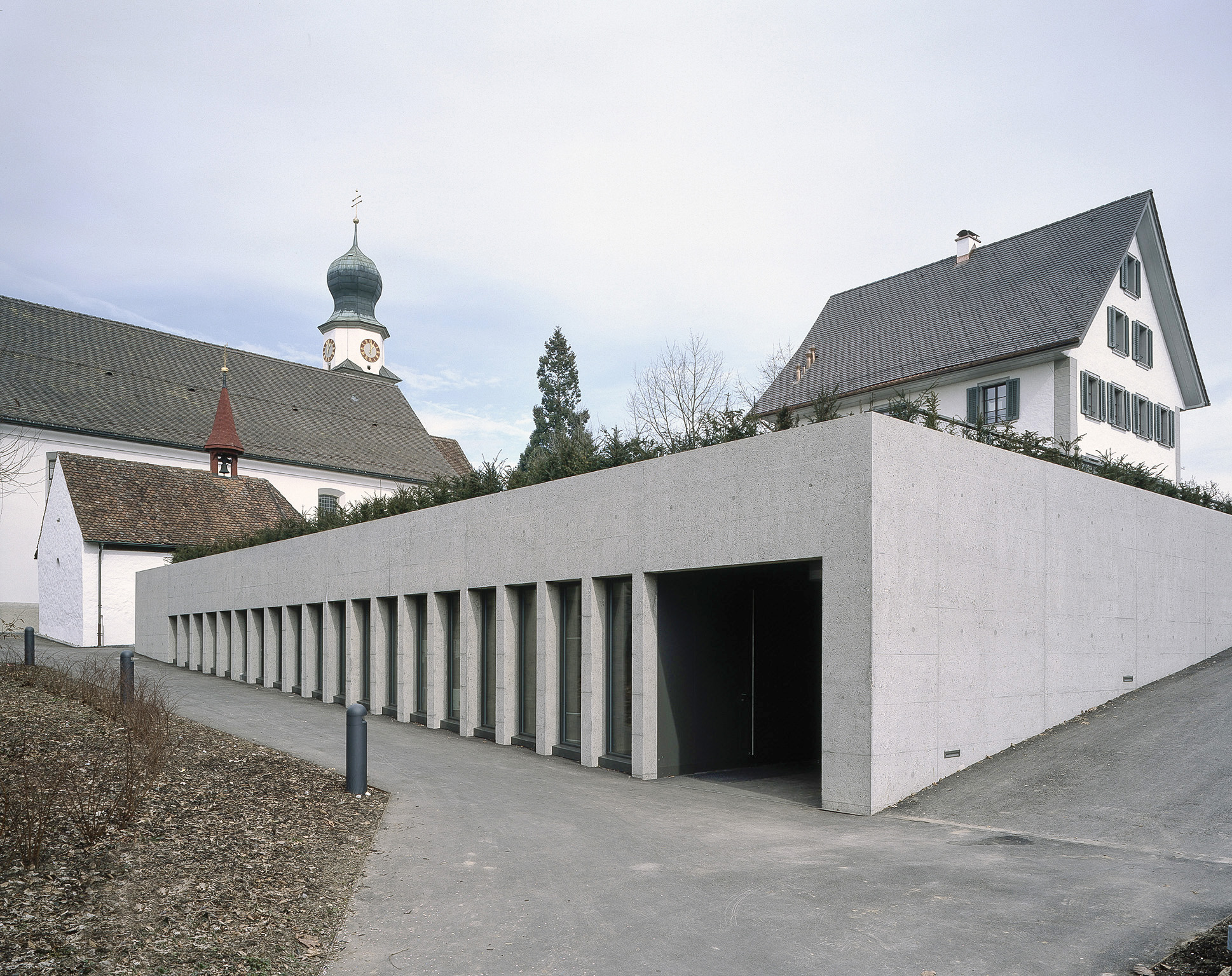 Mehrzweckgebäude und Anbau Sakristei, Steinhausen | Röck Baggenstos ...
